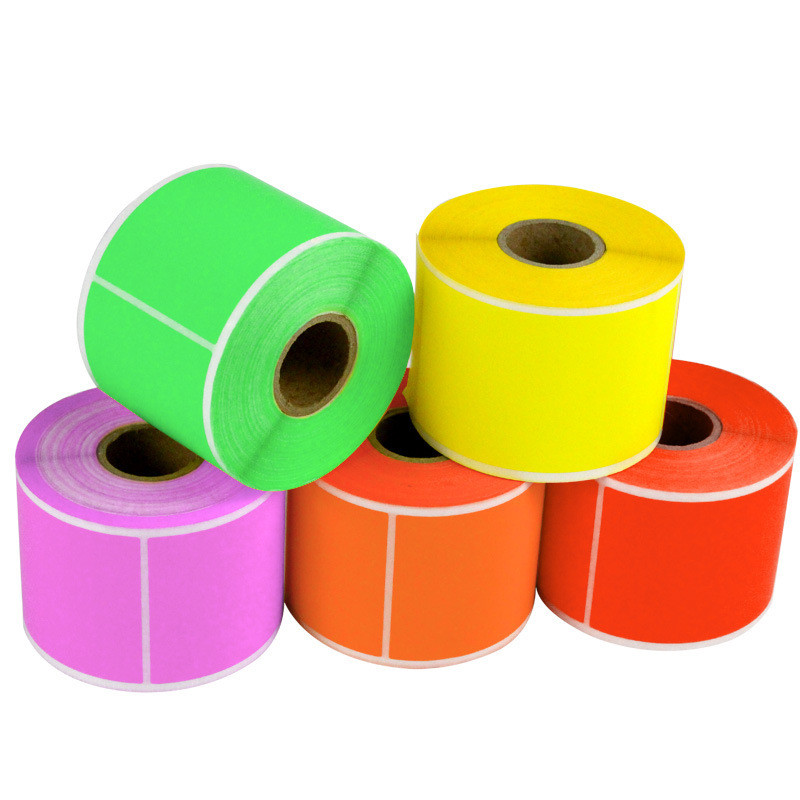 Thermal Paper Self Adhesive Sticky Labels Test And Tag Heat Resistant ...